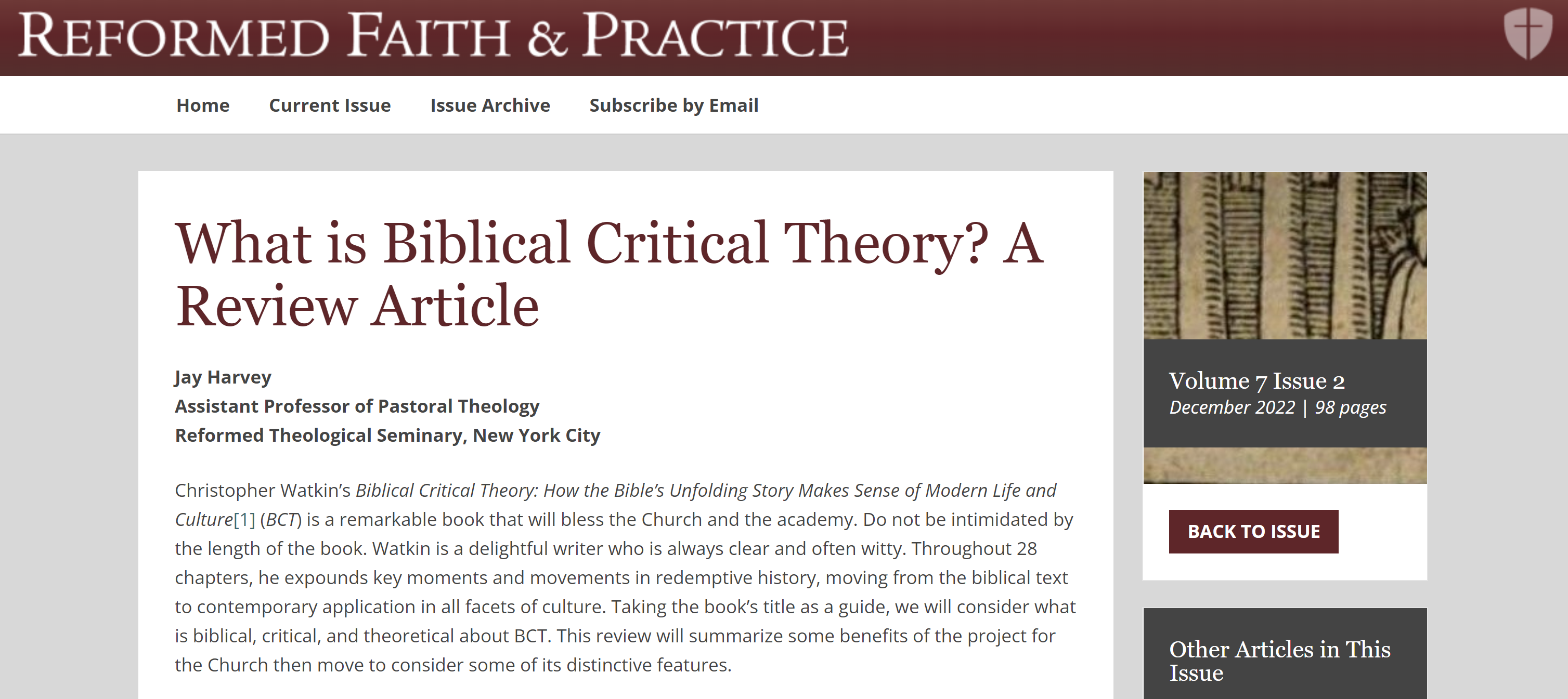 Biblical Critical Theory – Thinking Through The Bible Biblical Critical Theory – Thinking Through The Bible